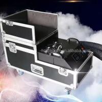 China Double Hoses 2000W 3000W Water Fog Machine For Wedding Party Lying Water Base Smoke Machine for sale