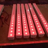 China Outdoor Waterproof 18pcs 3W RGB LED Wall Washer Bar Lights Long Life Span Life 100000 for sale