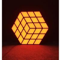 China LED 3D Wall Magic Cube Led Display High Quality RGB Magic Cube Lamp China For Stage Background for sale