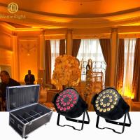 China LED Wash Par Can Light Rgbw 4in1 Dmx Strobe Wash Led Par Lights 24pcs 12W Led Par Light for sale