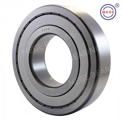 China 6315 High Precision Ball Bearing 75x160x37mm ZZ 2RS for Electric Motor for sale