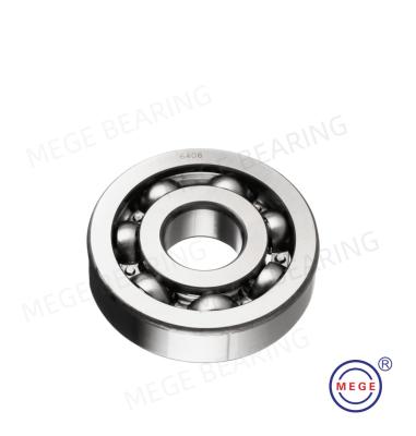 China High Precision 6406 Deep Groove Ball Bearing Z2V2 Z3V3 for Fans Motor 30mm Bore for sale