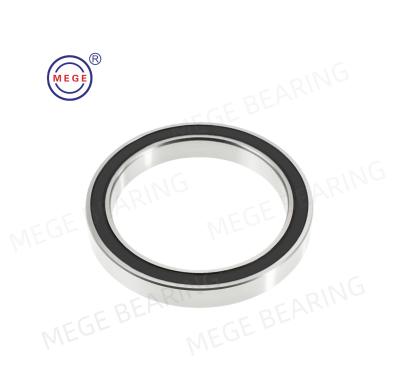China 6808 High Precision Deep Groove Ball Bearing 2RS ZZ 40x52x7 mm for sale