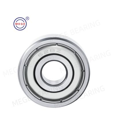 China Single Row 628 Deep Groove Ball Bearing 8x24x8mm for Automotive Motor Machinery for sale