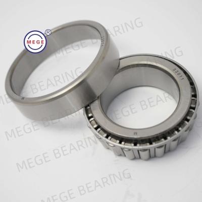 China 33011 Tapered Roller Bearing 55x90x27mm Carbon Steel P5 P6 Precision for Machinery for sale