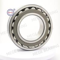 China 22220 Spherical Roller Bearing 100x180x46mm Steel Cage Brass Cage Heavy Load for sale