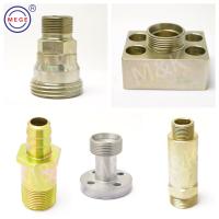 China Custom Tube Adapter Fittings with Zinc Plating for Oil Water Chemical Pipes - Carbon Steel Construction for sale