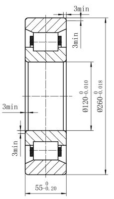 China MEGE  N324(2324)  P5  Cylindrical Roller Bearing for sale