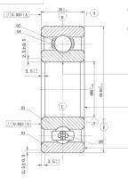 China MEGE 6216 (216) P5 Deep Groove Ball Bearing for sale