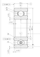 China MEGE 6303 P5 Deep Groove Ball Bearing for sale