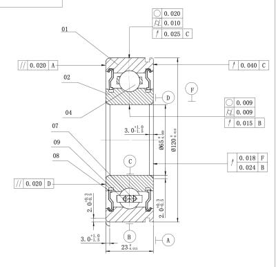 China MEGE 6213-2ZN  P5 Deep Groove Ball Bearing for sale