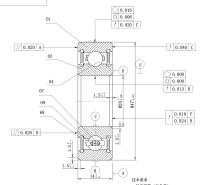 China MEGE 6204-RS Deep Groove Ball Bearing for sale