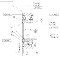 China MEGE 6204-2ZN P6 Deep Groove Ball Bearing for sale