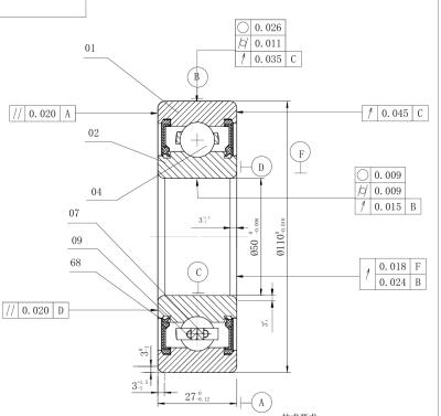 China MEGE 180310 (6310-2RS) P4 Deep Groove Ball Bearing for sale