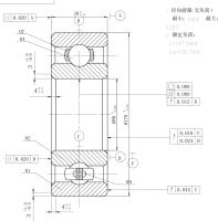 China MEGE 6316 P5 Deep Groove Ball Bearing for sale