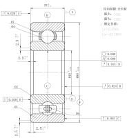 China MEGE 6308 P5 Deep Groove Ball Bearing for sale