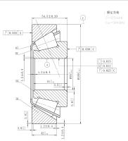China MEGE 32314 (7614) P5 Tapered Roller Bearing for sale