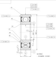 China MEGE 62305 2RS  P5 Deep Groove Ball Bearing for sale