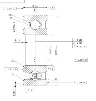 China MEGE 6226（226）P6 Deep Groove Ball Bearing for sale