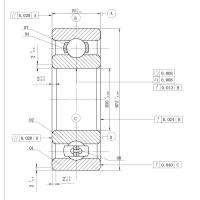China MEGE 6306 (306)  P5 Deep Groove Ball Bearing for sale