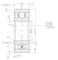 China MEGE 6408 Deep Groove Ball Bearing for sale