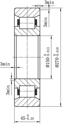 China MEGE  N230 (2230)  Cylindrical Roller Bearing for sale
