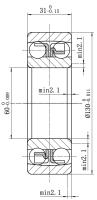 China MEGE 1312 P5 Self-Aligning Ball Bearing for sale