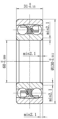 China MEGE 1312 P5 Self-Aligning Ball Bearing for sale