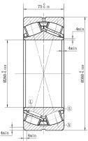 China MEGE 23952 CC/W33 P5 Spherical Roller Bearing for sale