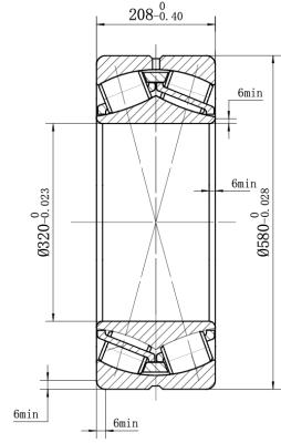 China MEGE 23264 CC/W33（3003264）P5 Spherical Roller Bearing for sale