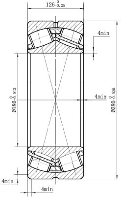 China MEGE 22336 CA/W33（3636）Spherical Roller Bearing for sale