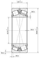China MEGE 22334 CA/W33（3634）P5 Spherical Roller Bearing for sale