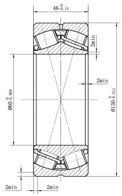 China MEGE 22312 CA/W33（3612）P5 Spherical Roller Bearing for sale