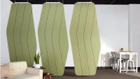 China Modern Office Library Decoration PET Acoustic Panels Sound Insulation Partition for sale