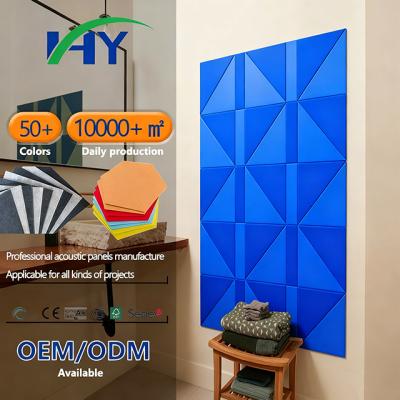 China Home Decoration Acoustic Wall Panel NRC 80% 12mm 15mm Waterproof Sound Deadening Panels for sale