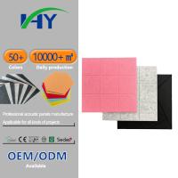 China Sound Absorption Acoustic PET Panels Material Flame Retartant For Home Decoration for sale