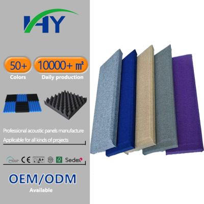 China Acoustic Sound Absorbing Foam Panels Eco Friendly 30x25cm Noise Insulation Foam for sale