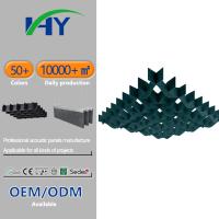 China Office PET Sound Absorption Ceiling Panels Acoustic Panel Ceiling Customized Color for sale