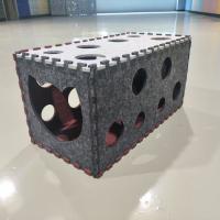 China Eco Friendly PET Peripheral Products Cat Cave Sound Absorption Flame Retardant for sale