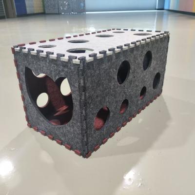 China Eco Friendly PET Peripheral Products Cat Cave Sound Absorption Flame Retardant for sale