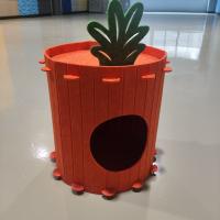China Eco Friendly PET Plastic Cat Cave For Home Decoration Sound Absorption for sale