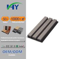 China Modern Individuation Acoustic Wooden Slat Wall Panels For Home Renovation for sale