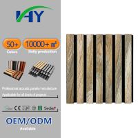 China Customized Deco Wood Slat Acoustic Panel For Meeting Room Renovation for sale