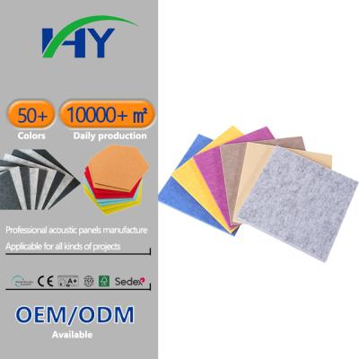 China Modern PET Acoustic Panels Eco Friendly For Living Room Decor for sale