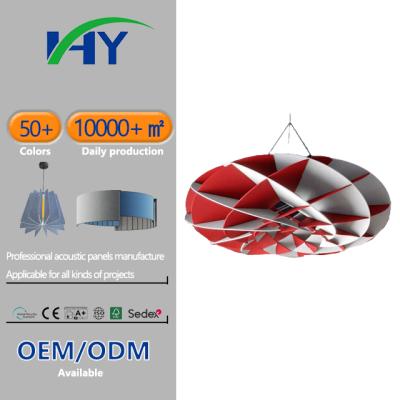 China Home Decoration PET Acoustic Lighting Sound Absorption Eco-Friendly for sale