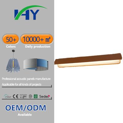 China Rectangular Strip PET Acoustic Lighting for Oiifce Decoration for sale