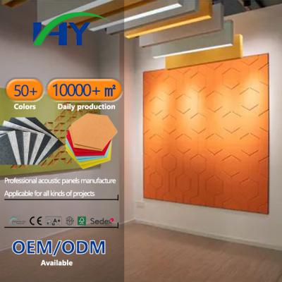 China Sound Absorption Aesthetic Acoustic Wall Panel for Wall Decoration for sale