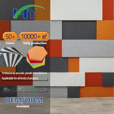 China Flame Retardant Material Acoustic Wall Panel High Performance Sound Absorption for sale
