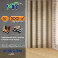China White Oak Wood Slat Acoustic Panel Aesthetic Sound Proofing for sale