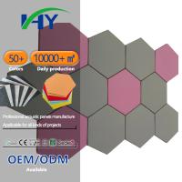 China Wall Decor Hexagon Acoustic Panels for Office Space Renovation for sale